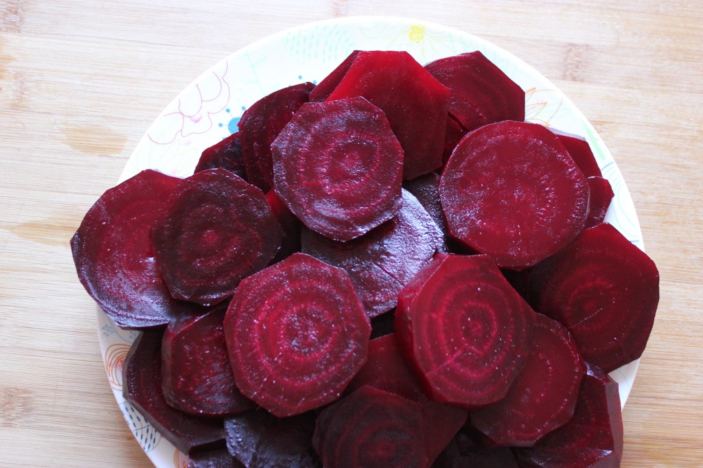 Beets with pistachio butter - Ashley Pardo